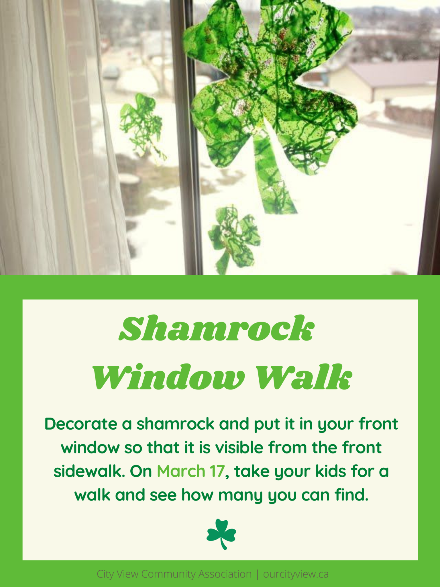 Shamrock Window Walk - OurCityView.ca